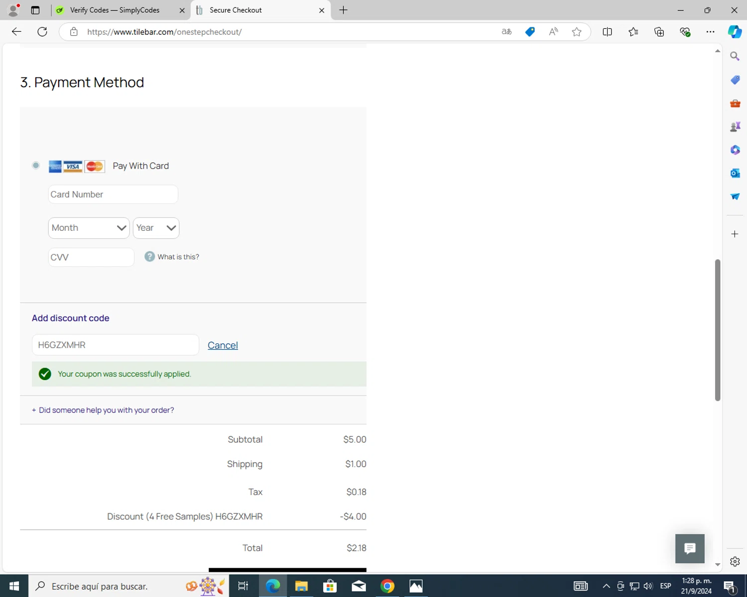 TileBar Discount Codes - $4 Off | January 2025
