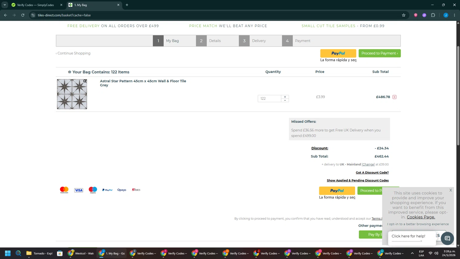 Tiles-Direct.com Promo Codes - 5% Off (Verified) May 2026
