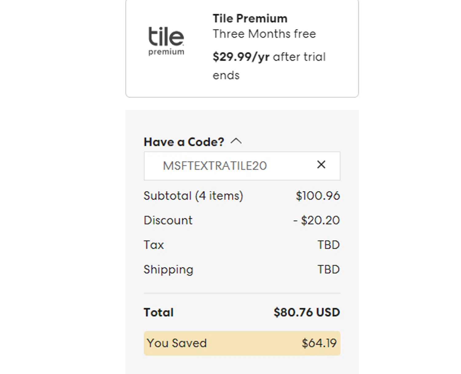 Tile Trackers Promo Codes - 20% Off | October 2024