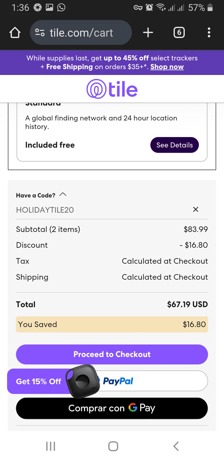 Tile Trackers Promo Codes - 20% Off | January 2025