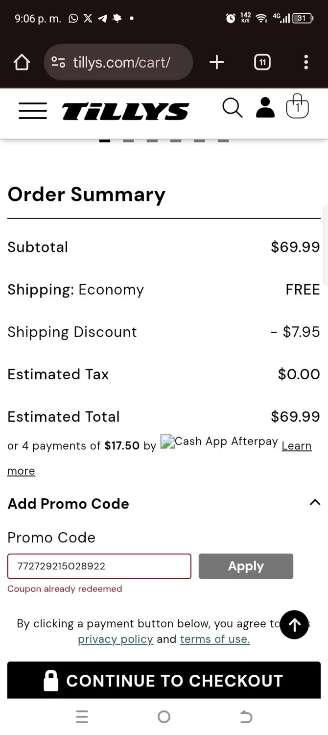 Tillys Promo Codes - $30 Off Coupons Sep 2025
