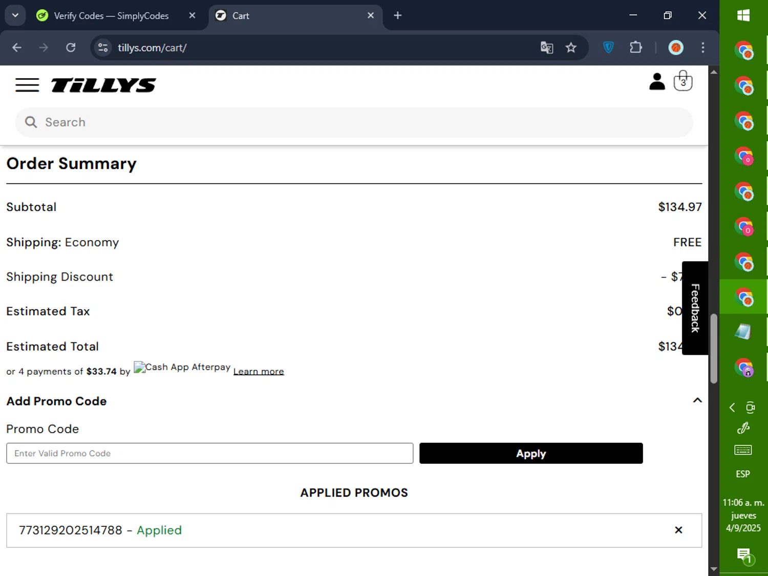 Tillys Promo Codes - 10% Off Sitewide Coupons Jan 2026
