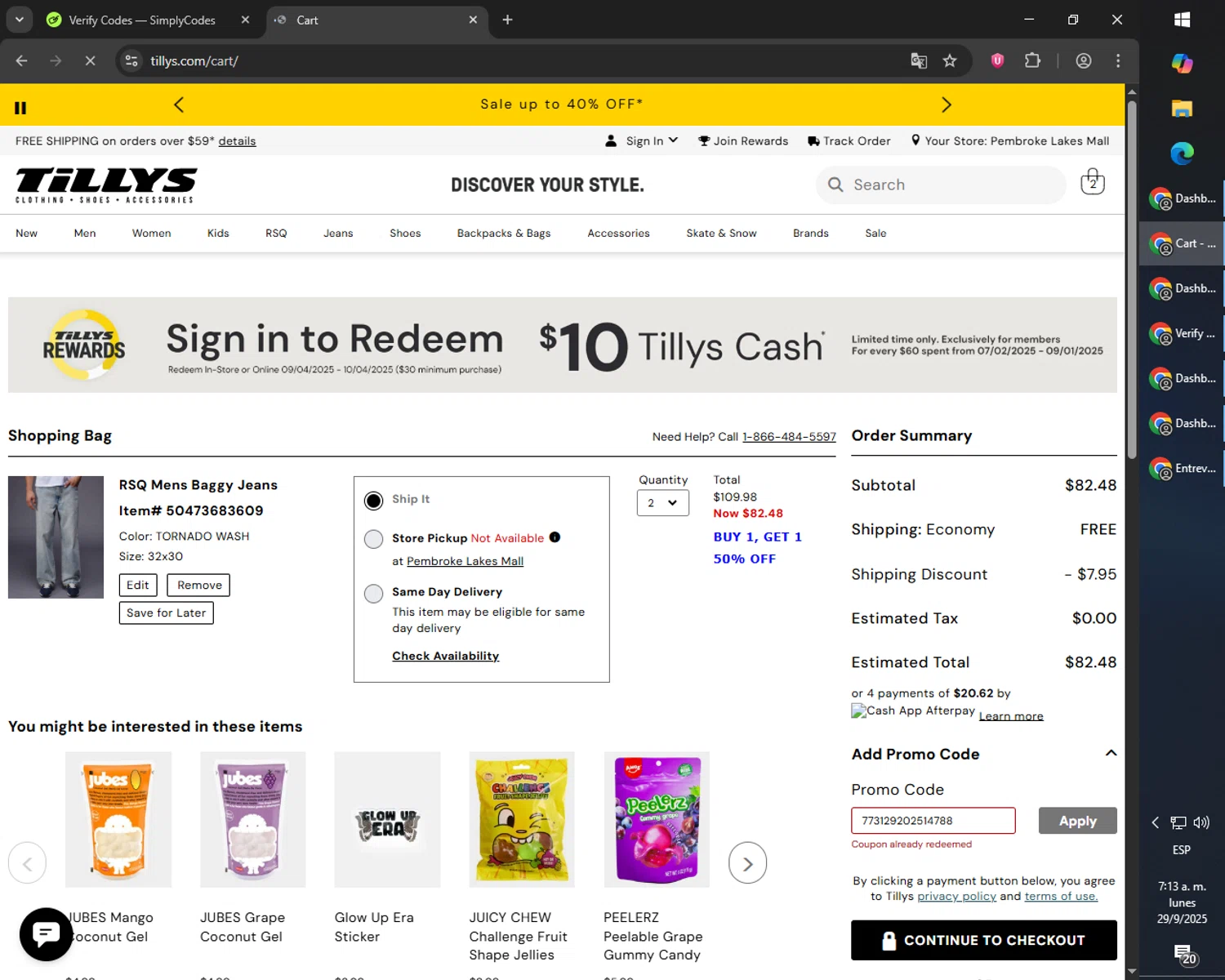 Tillys Promo Codes - 20% Off Coupons Oct 2025