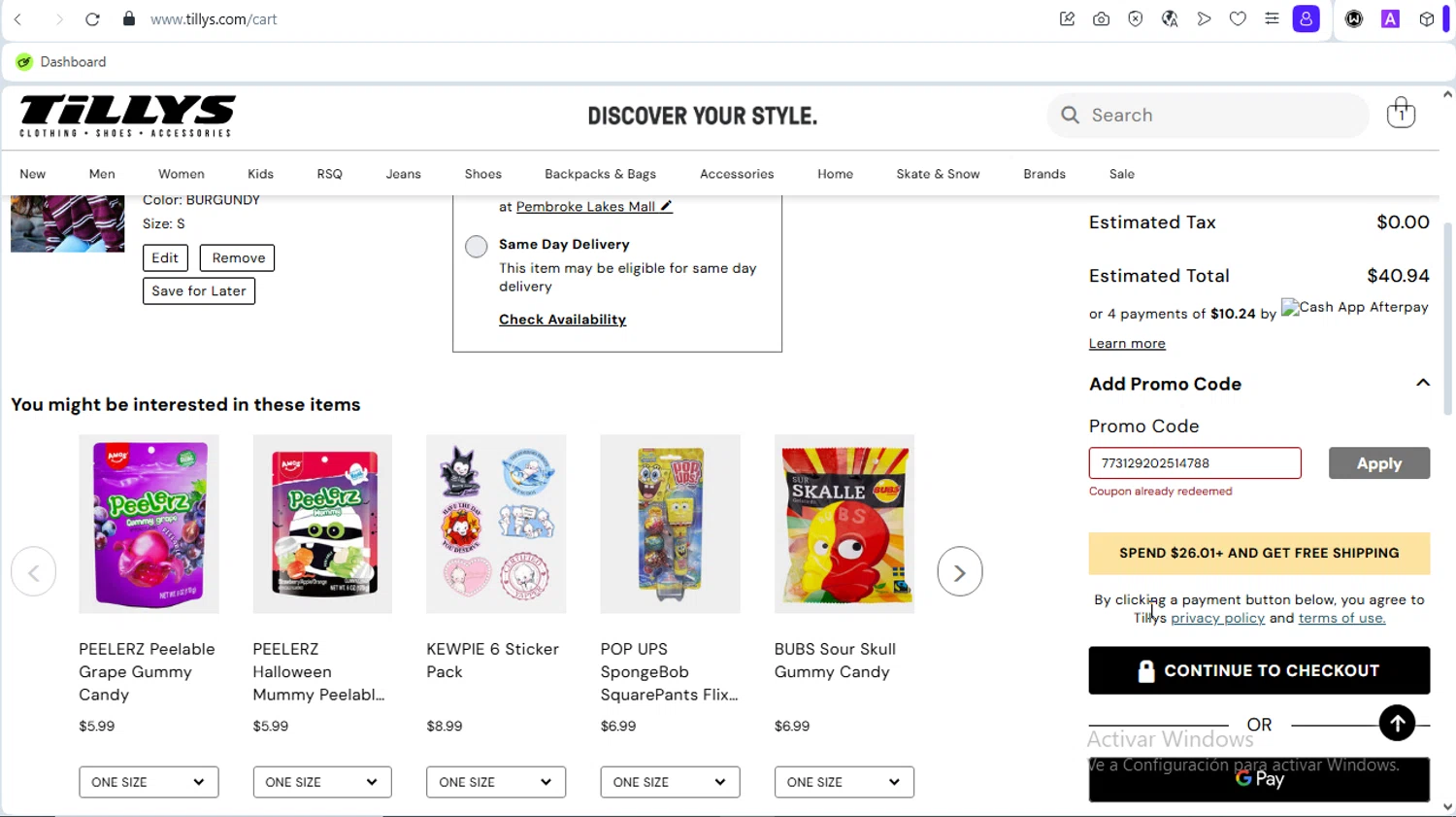 Tillys Promo Codes - 20% Off Coupons Sep 2025