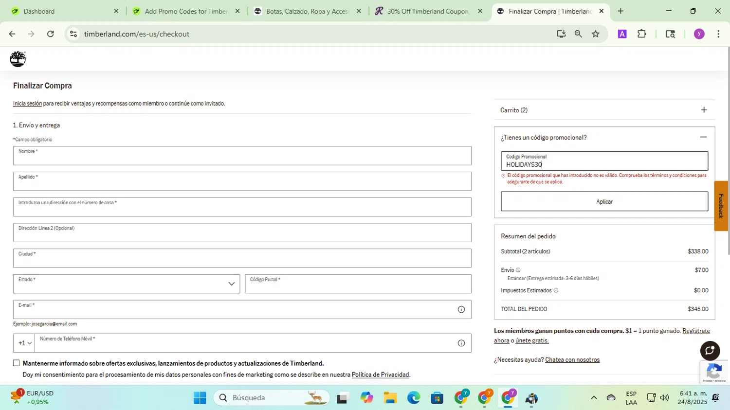 Timberland Promo Codes - 30% Off Coupons Sep 2025