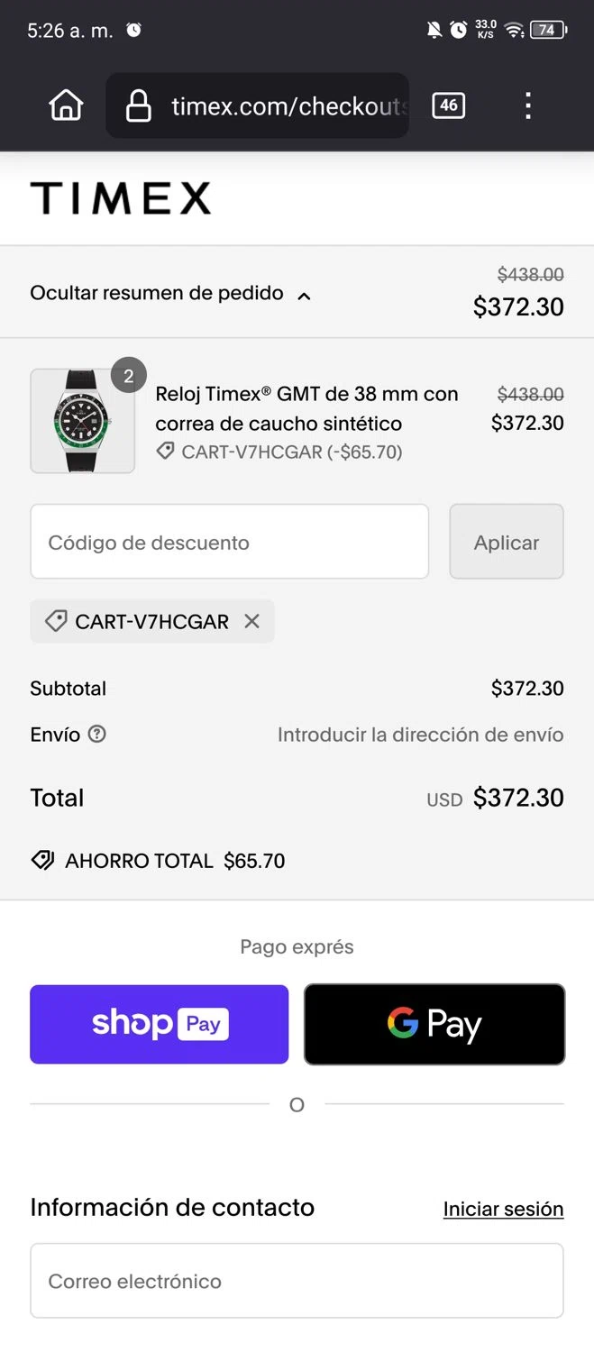 Timex Promo Codes - 25% Off | November 2024