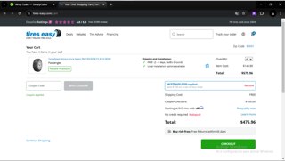 Tires Easy Coupon Codes (6 Verified) - 5% Off Feb 2025