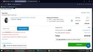 Tires Easy Coupon Codes (2 Verified) - $150 Off Apr 2025