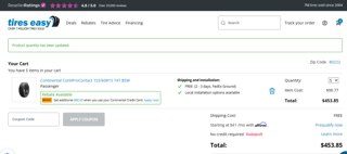 Tires Easy Promo Codes (9 Verified) - $25 Off Jul 2025