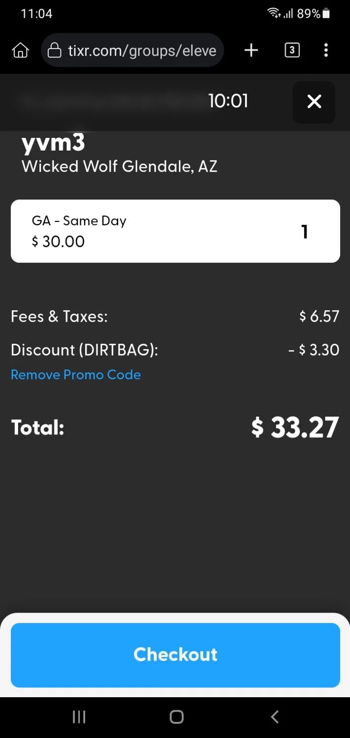 Tixr Promo Codes - 10% Off | November 2024