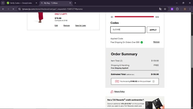 T.J. Maxx Promo Codes (2 Verified) + Free Ship Jul 2025