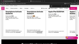 T-Mobile Promo Codes (6 Verified) - 15% Off w/Code May 2025