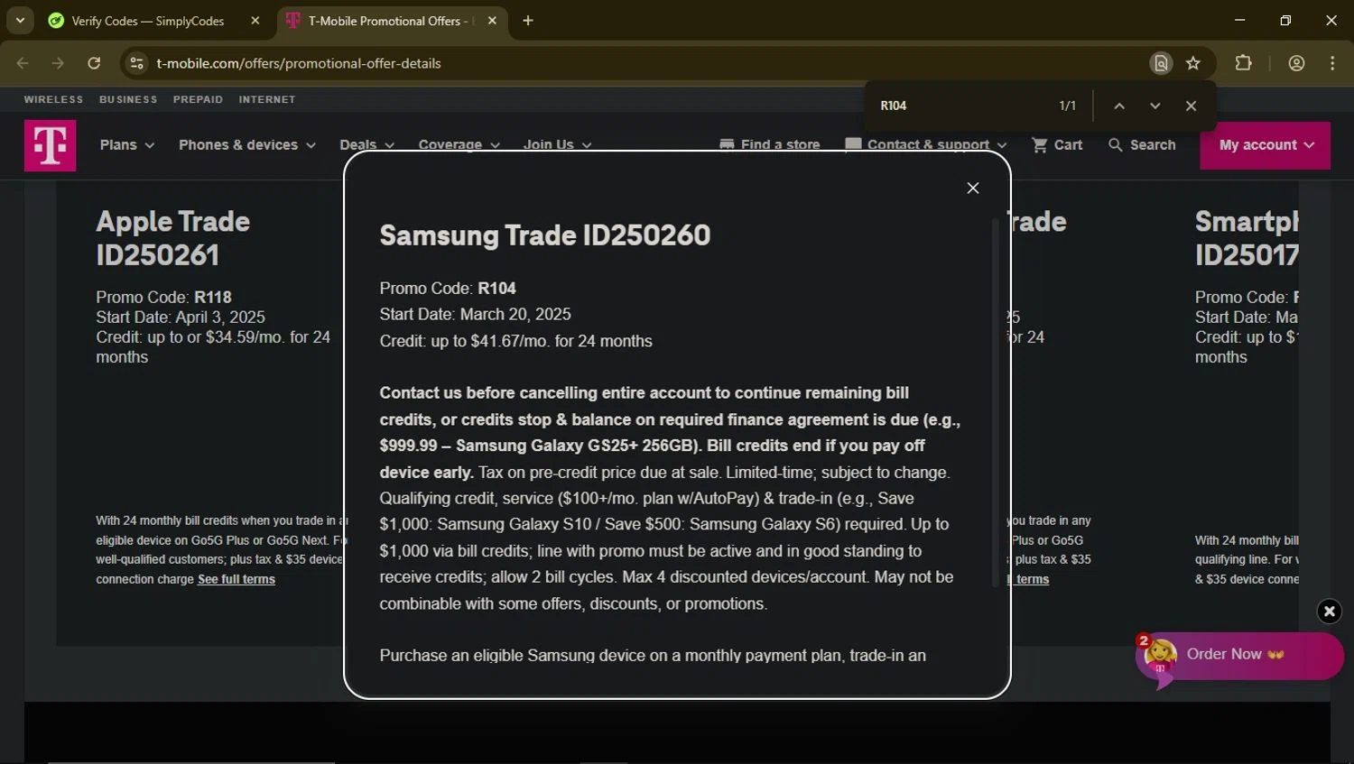 T-Mobile Promo Codes - $200 Off (2 Verified) May 2025
