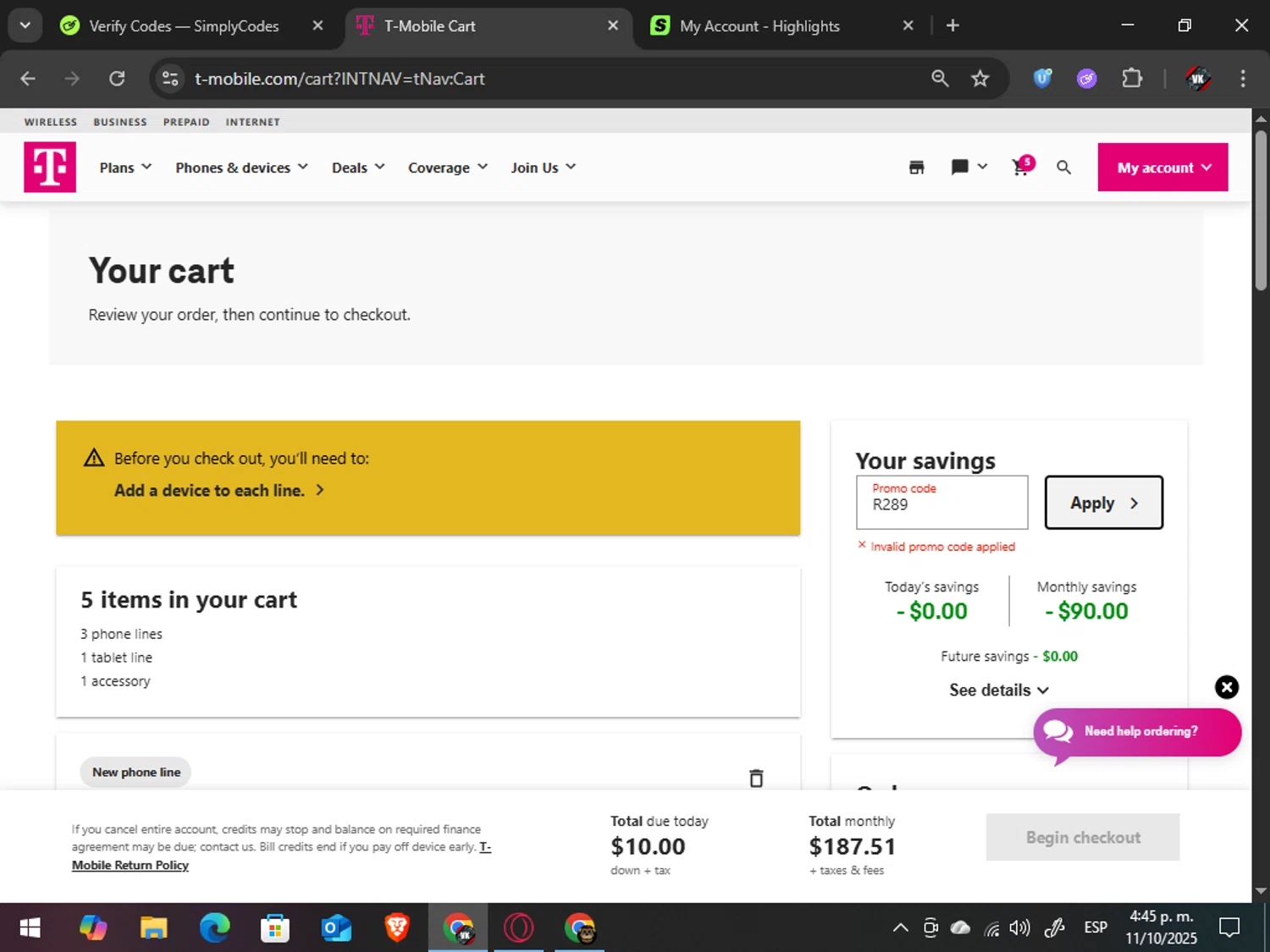 T-Mobile Discount Codes - $10 Off (5 Verified) Oct 2025