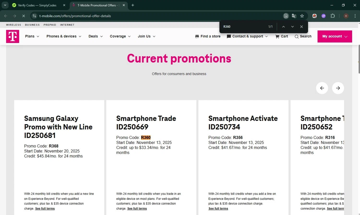 T-Mobile Promo Codes - $1,000 Off (3 Verified) Dec 2025