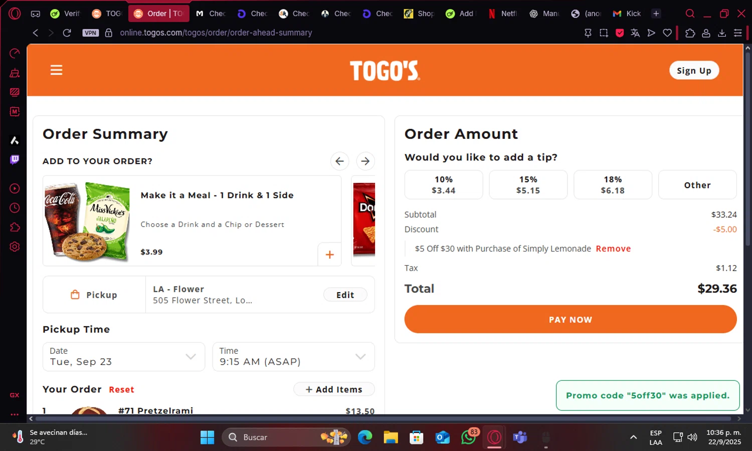 Togo's Promo Codes - $10 Off Sitewide Coupons Mar 2026