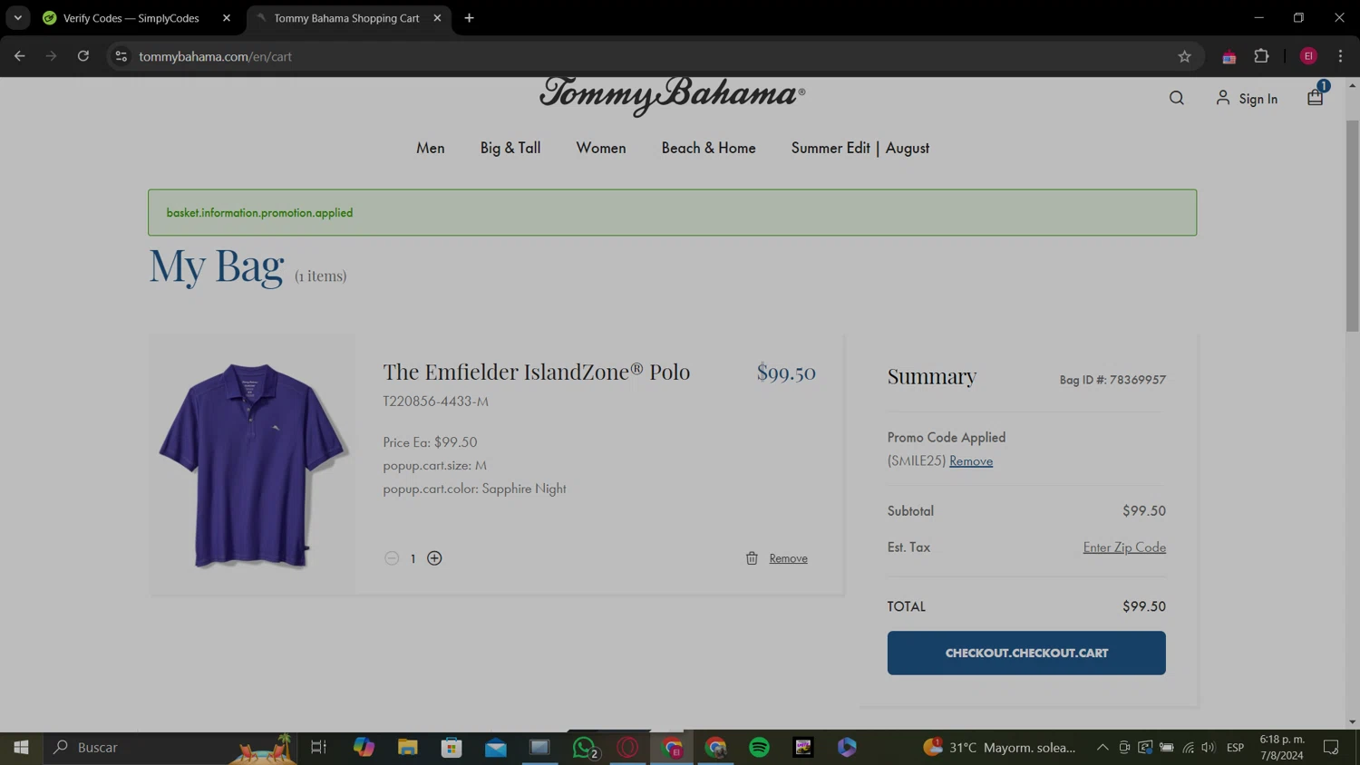 Tommy Bahama Promo Codes - 25% Off Coupons in August 2024 | SimplyCodes