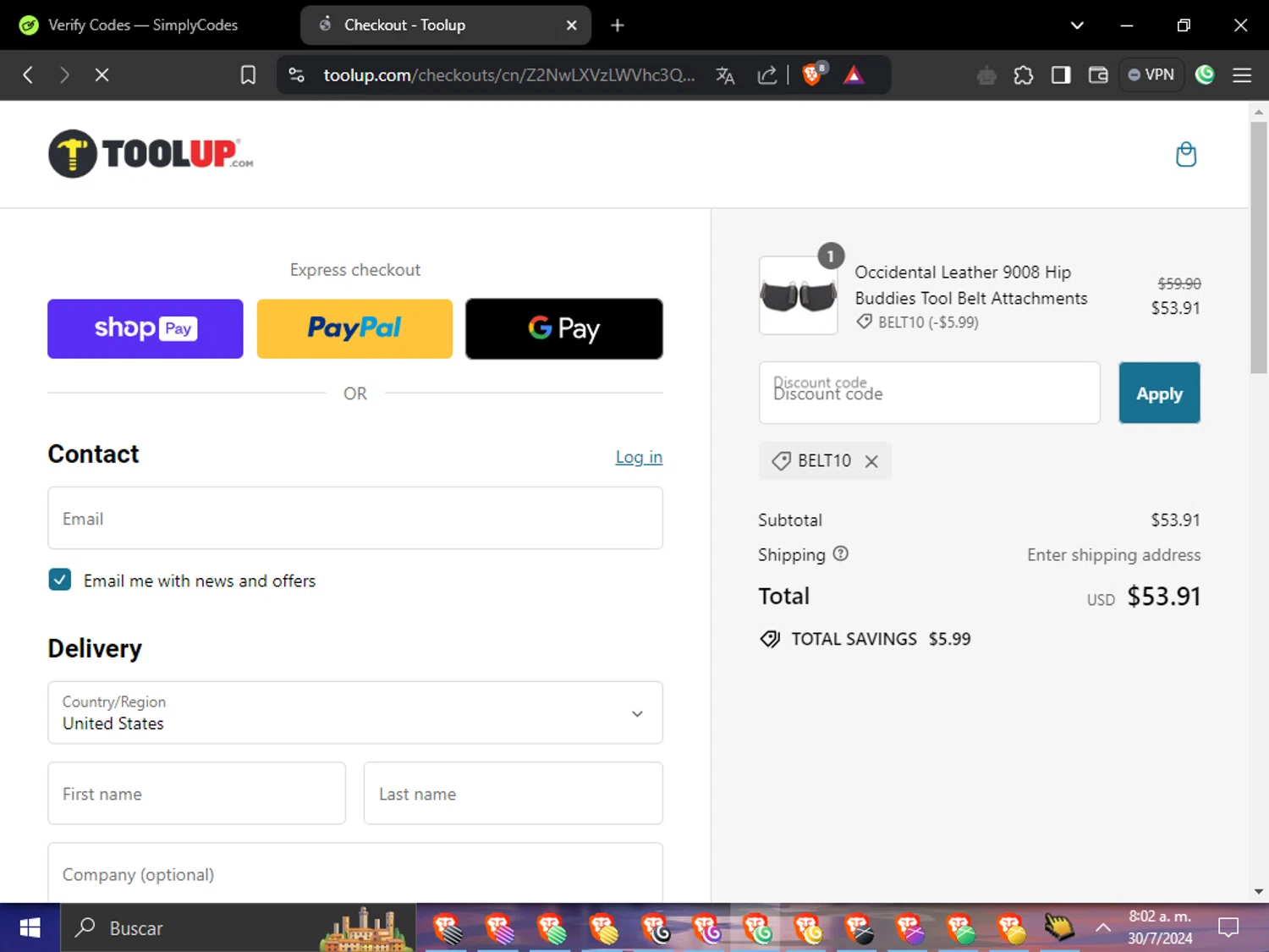 Toolup.com Promo Codes - 10% Off | September 2024