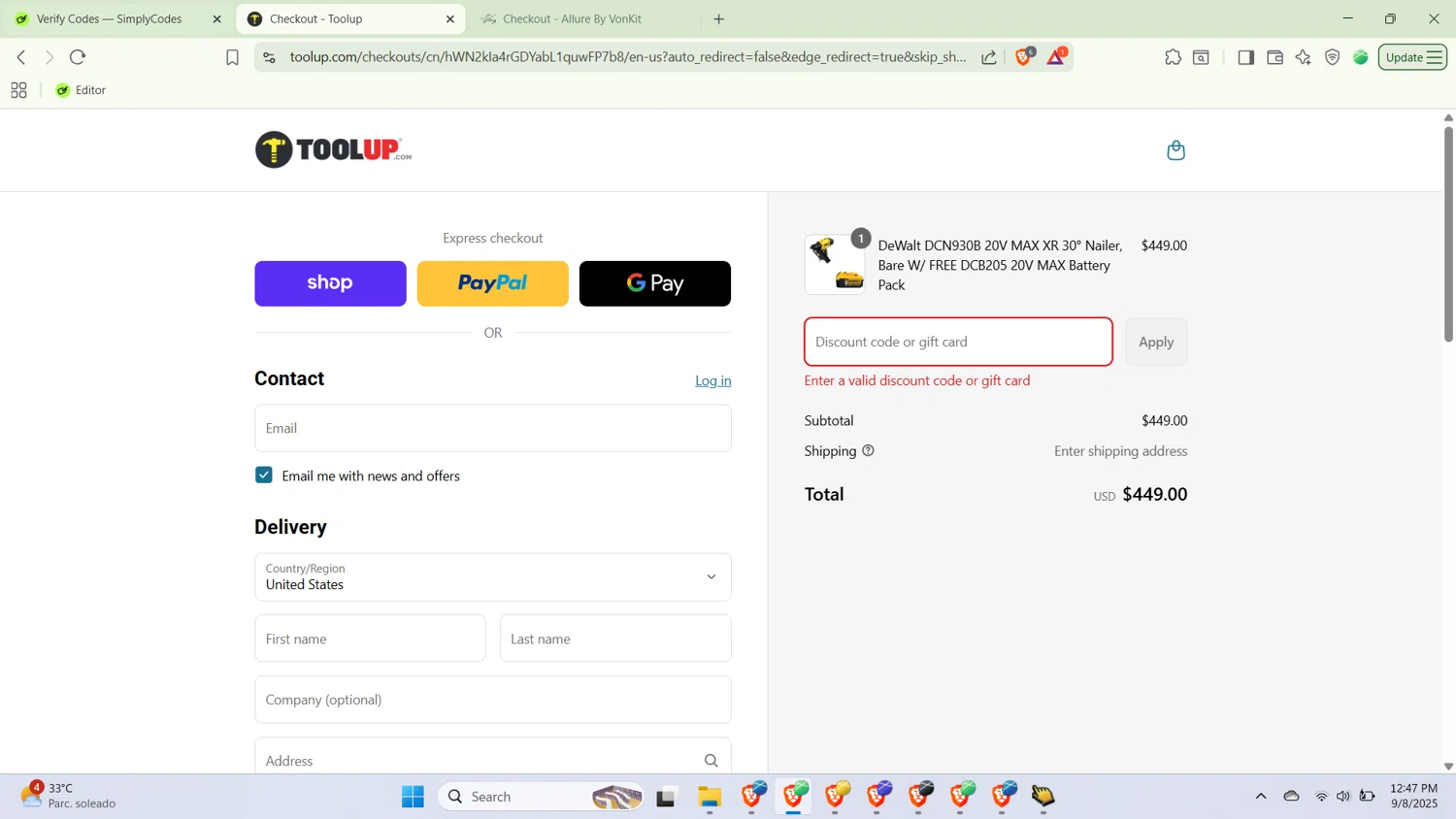 Toolup.com Promo Codes (2 Verified) - $20 Off Oct 2025