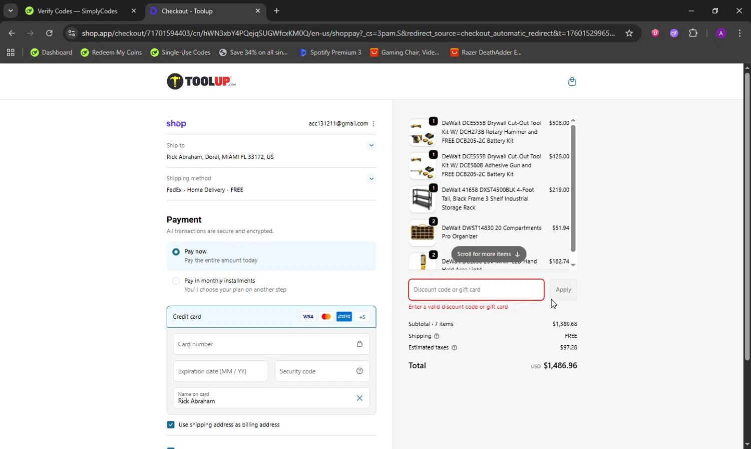 Toolup.com Promo Codes (3 Verified) - 20% Off Nov 2025