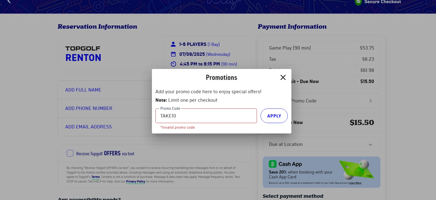 Topgolf Promo Codes - $25 Off Coupons November 2025