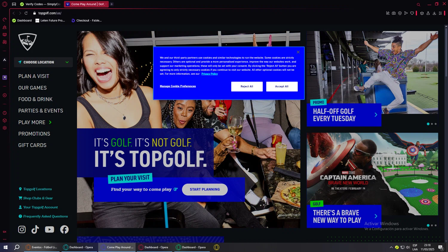 Topgolf Promo Codes - $25 Off Coupons Oct 2025