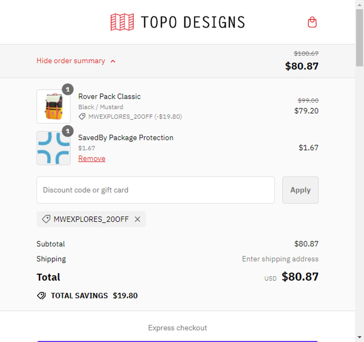 Topo Designs Discount Codes - 20% Off | September 2024