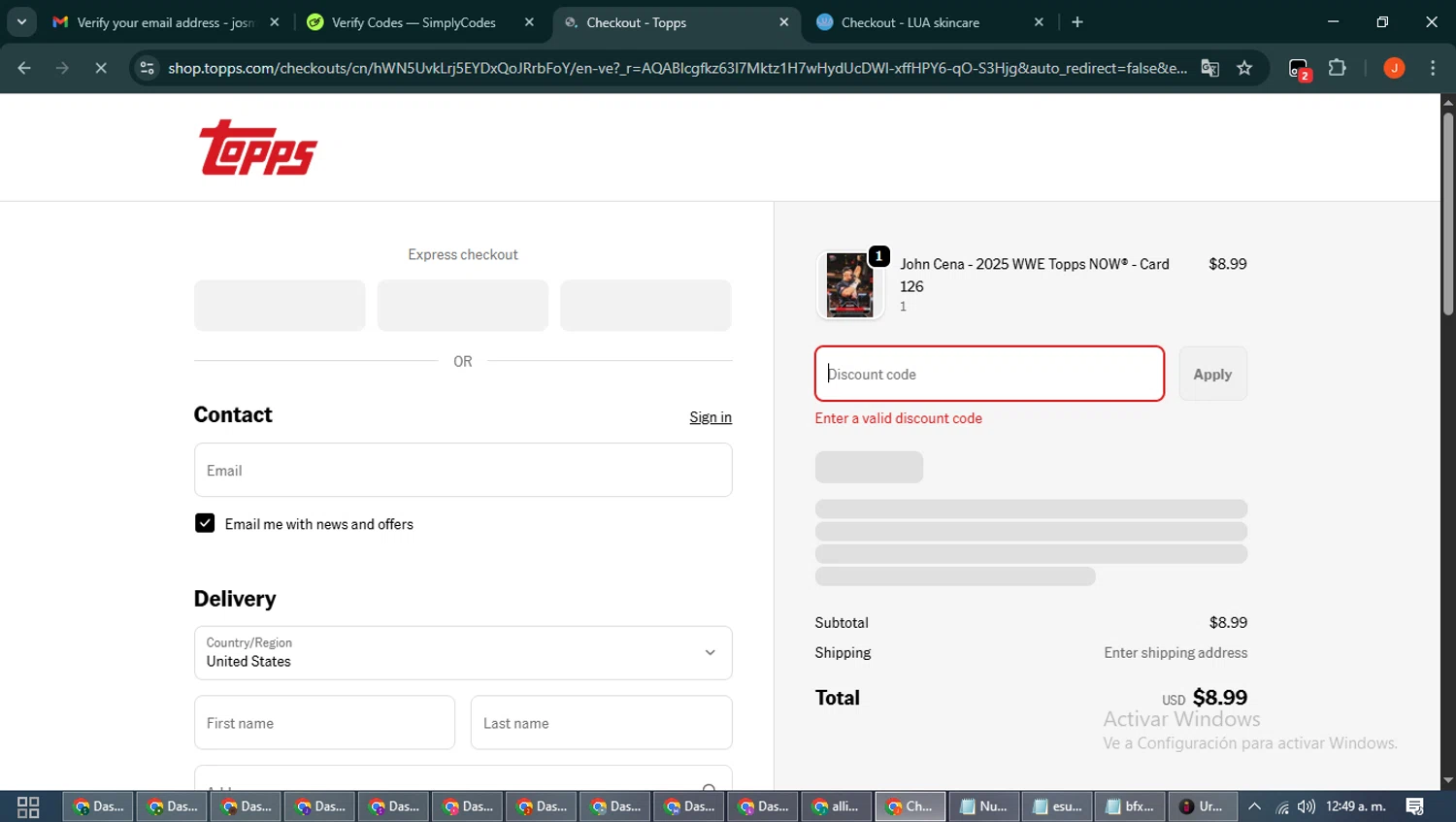 Topps Promo Codes - 10% Off (1 Verified) Dec 2025