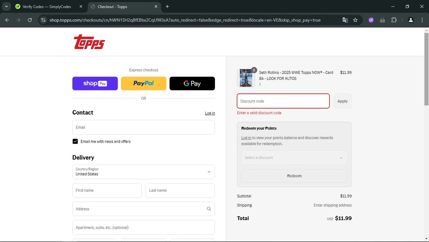 Topps Promo Codes - 10% Off (1 Verified) Dec 2025