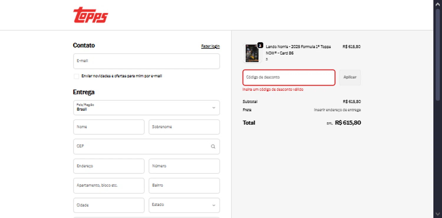 Topps Promo Codes - 10% Off (1 Verified) Dec 2025