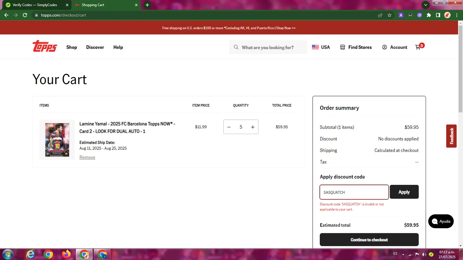 Topps Discount Codes - 10% Off (1 Verified) Sep 2025