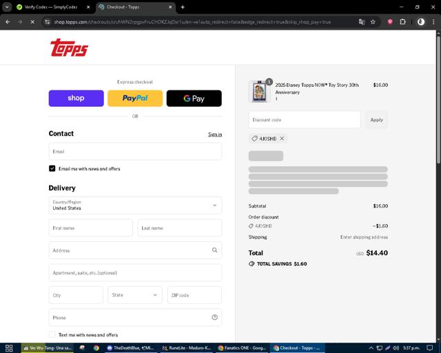 Topps Discount Codes - 10% Off (1 Verified) Sep 2025