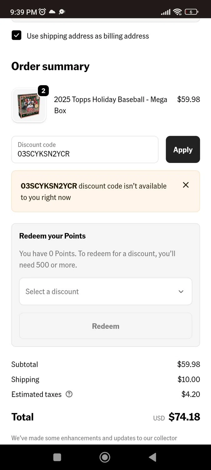 Topps Promo Codes - 25% Off (1 Verified) Dec 2025