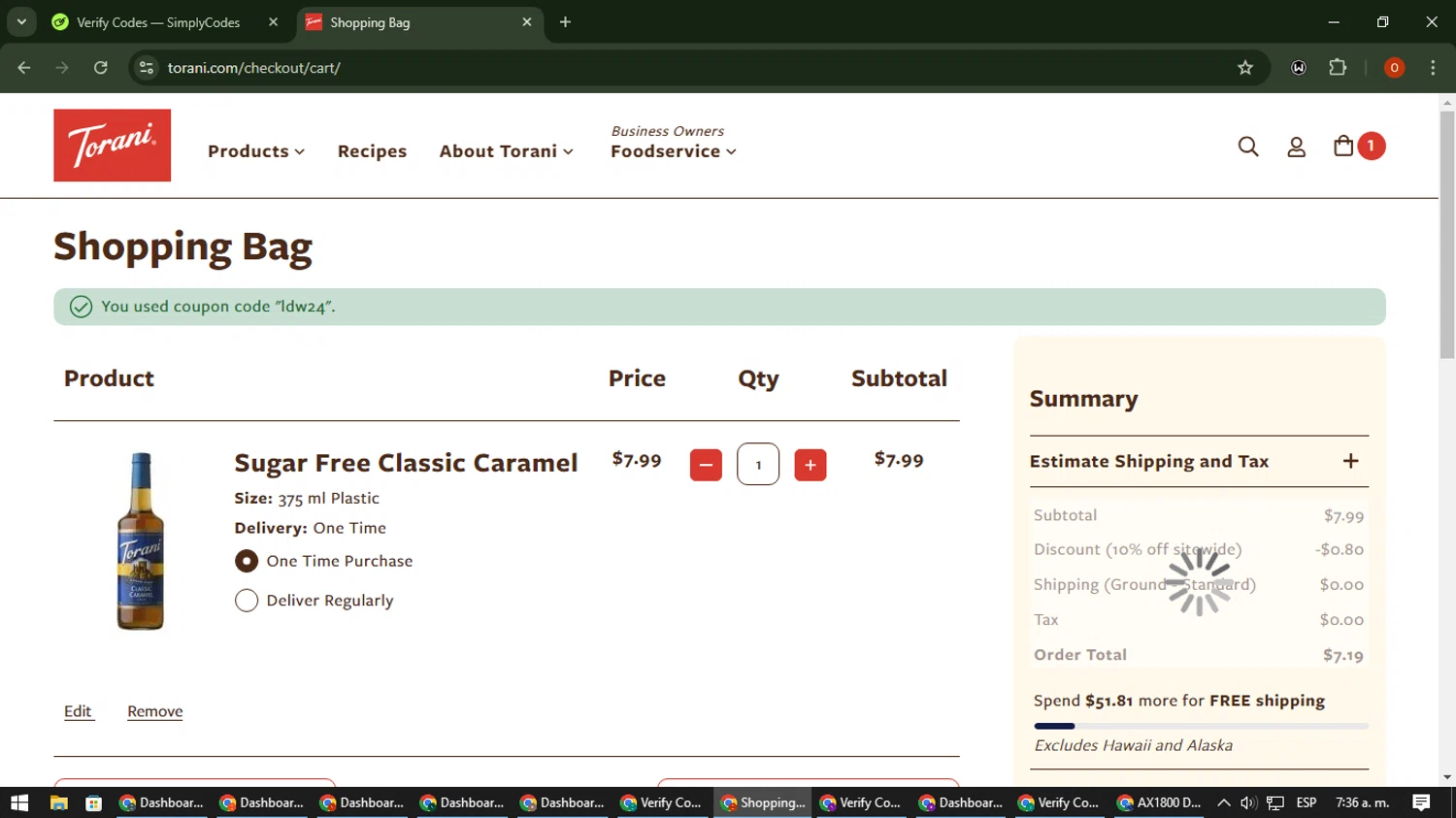 Torani Discount Codes - 15% Off | October 2024