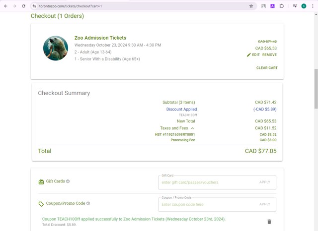 Toronto Zoo Promo Codes - 13% Off Coupons Aug 2025