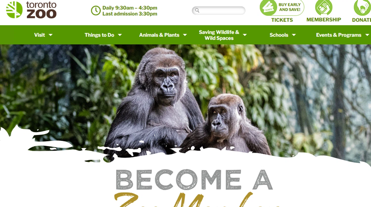 Toronto Zoo Promo Codes - 20% Off Coupons Aug 2025