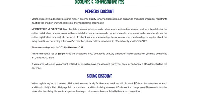 Toronto Zoo Promo Codes (2 Verified) - 15% Off Sep 2025