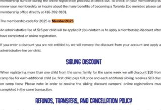Toronto Zoo Promo Codes (2 Verified) - 15% Off Sep 2025