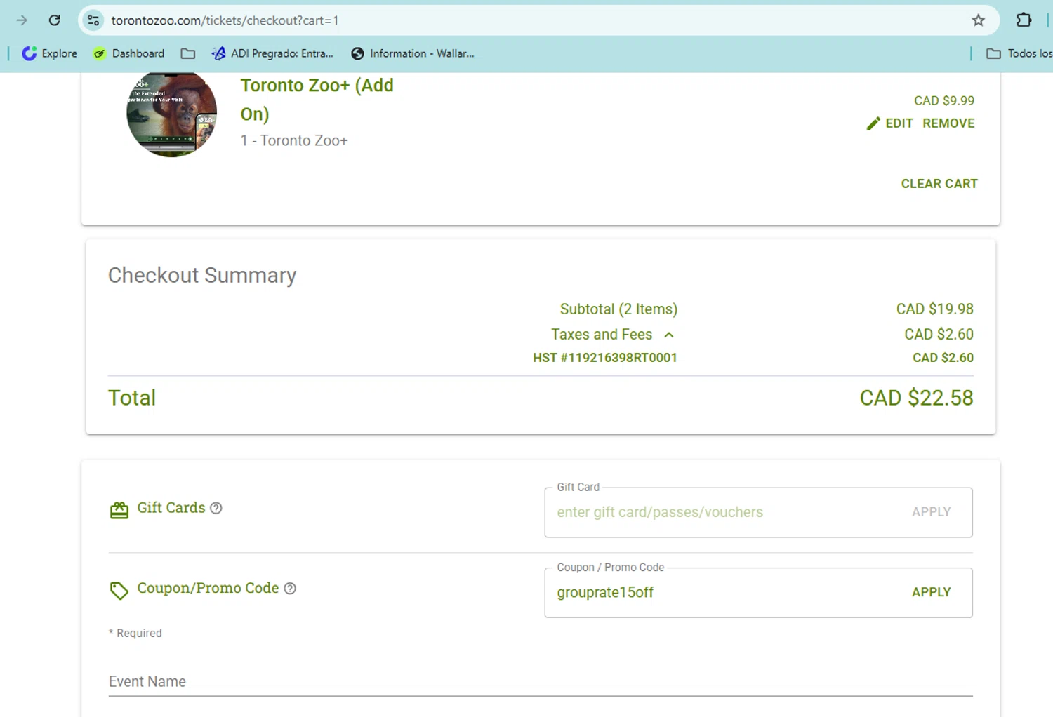 Toronto Zoo Promo Codes (3 Verified) - 50% Off Oct 2025