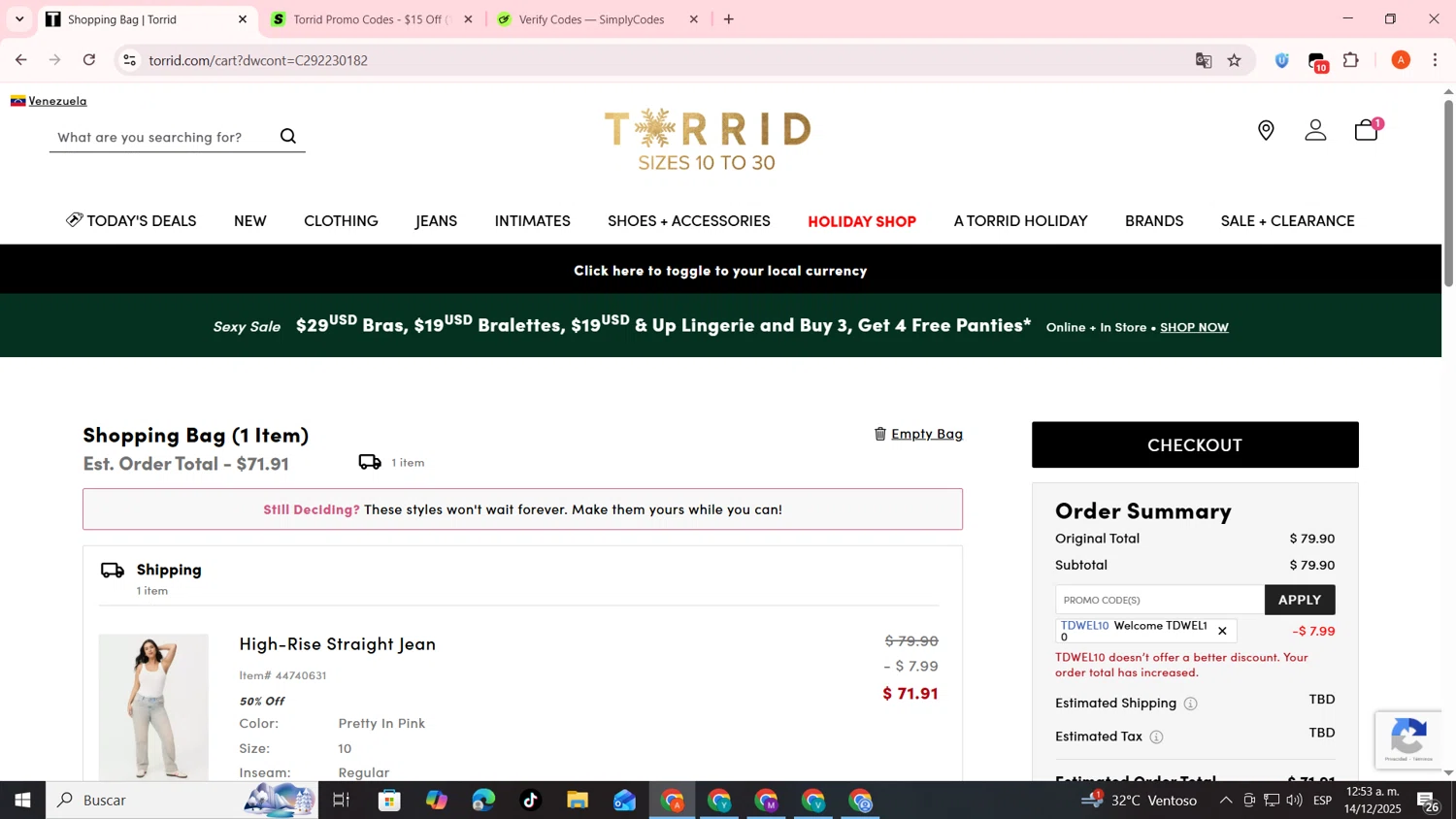 Torrid Promo Codes - $15 Off (13 Verified) Dec 2025