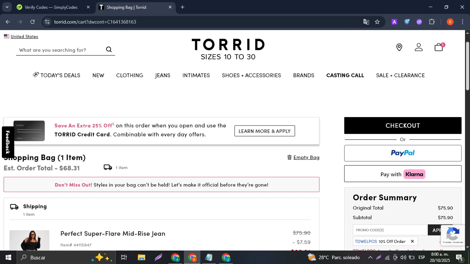Torrid Discount Codes - 20% Off (6 Verified) Oct 2025