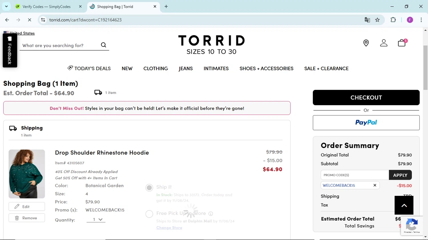 Torrid Promo Codes - 20% Off | November 2024