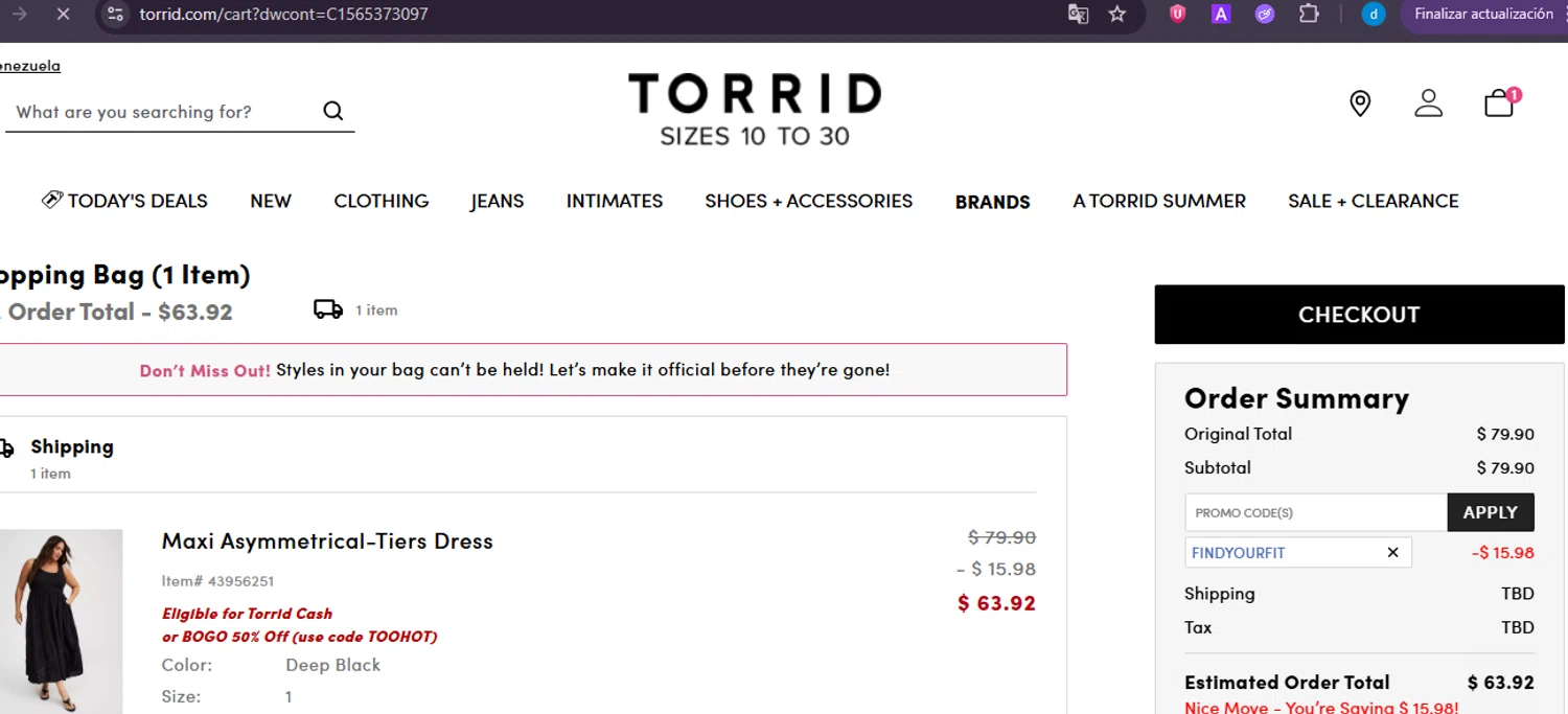 Torrid Discount Codes - 20% Off (7 Verified) Sep 2025