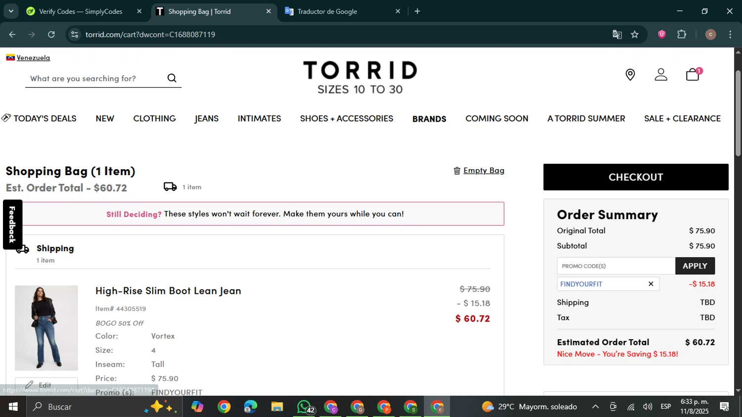 Torrid Discount Codes - $15 Off (8 Verified) Sep 2025