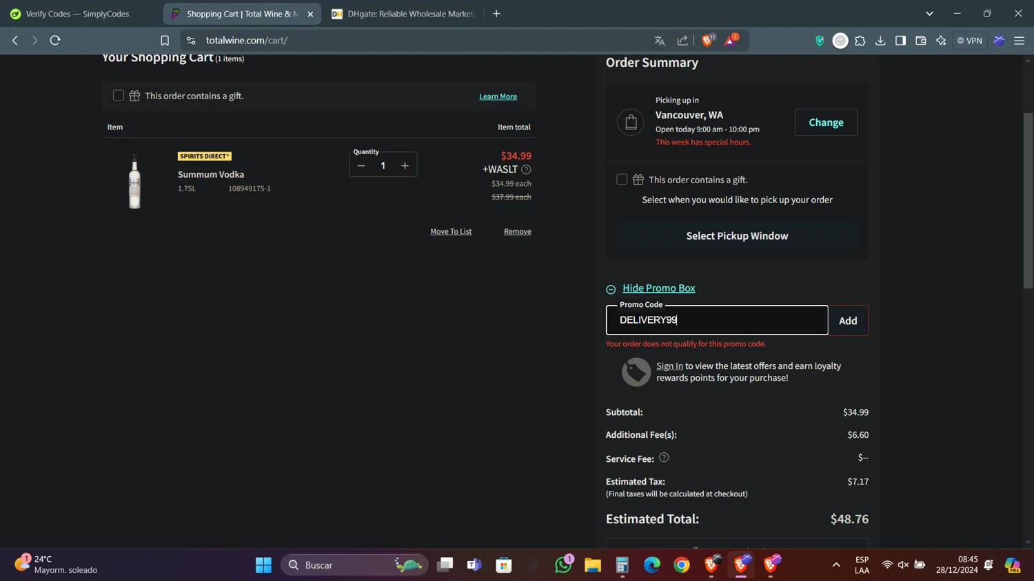 Total Wine Promo Codes (6 Verified) - w/ Code Jan 2025