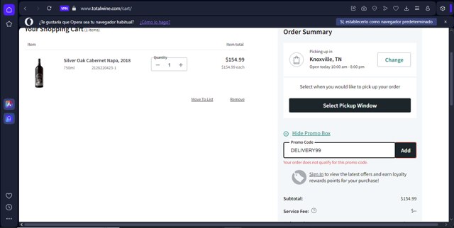 Total Wine Promo Codes - 10% Off | January 2025