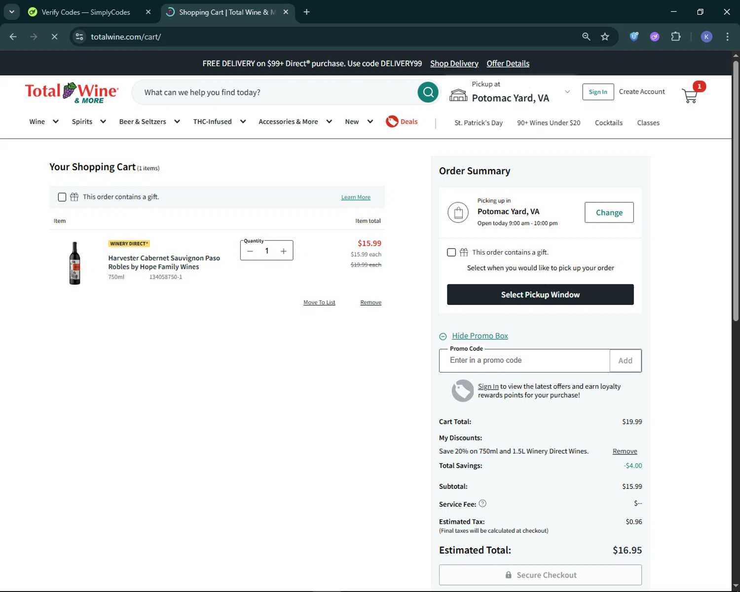 Total Wine Promo Codes - 20% Off (2 Verified) Mar 2026