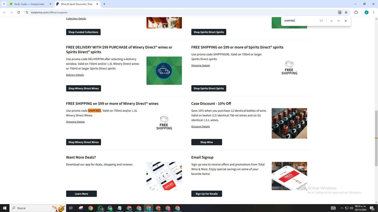 Total Wine Promo Codes (6 Verified) - w/ Code Jan 2025