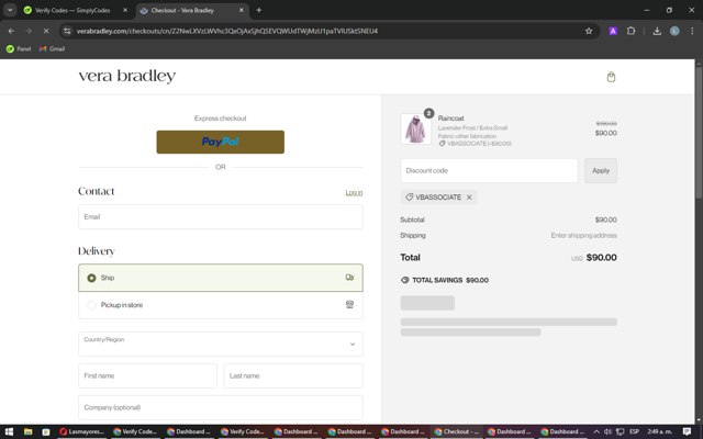 Vera Bradley Coupon Codes - 20% Off Discount Sep 2025