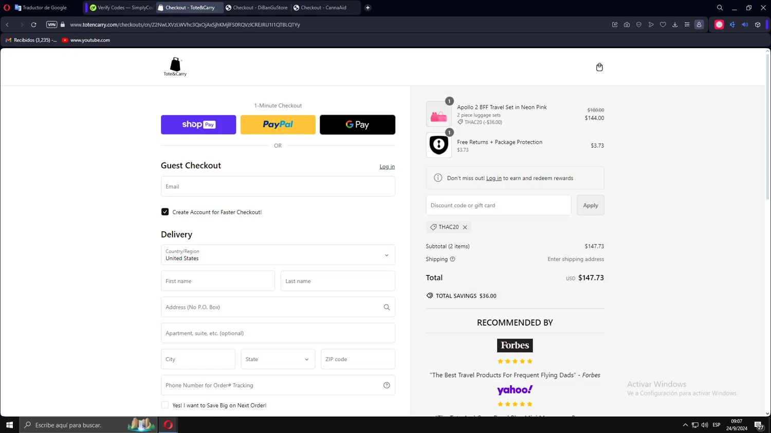 Tote&Carry Promo Codes - 50% Off | October 2024